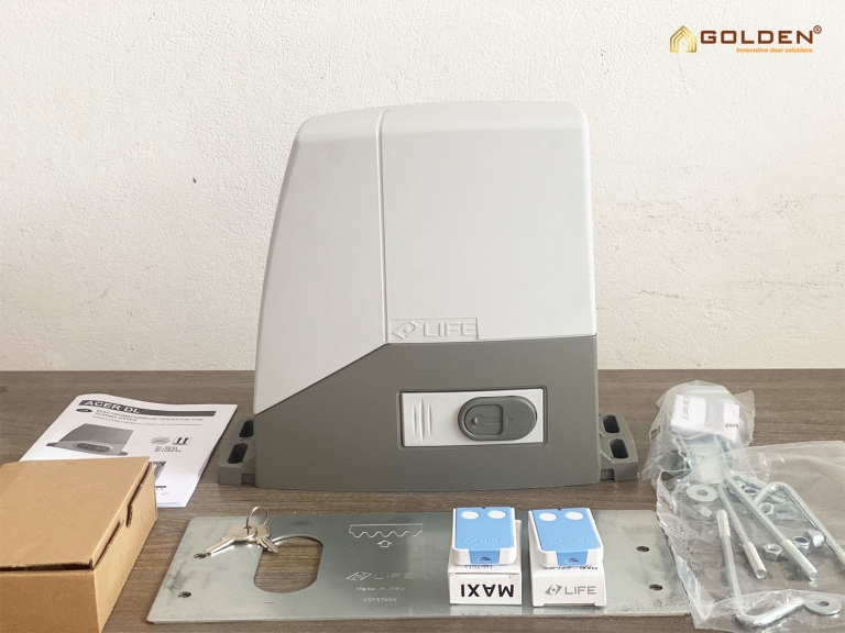 Cổng trượt tự động Life AC4R DL 400kg chính hãng, giá rẻ