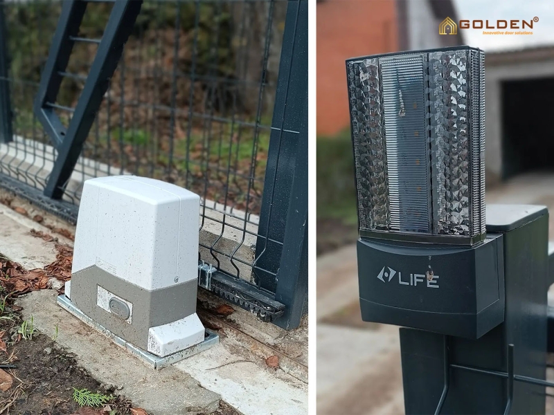 Cổng trượt tự động Life AC4R DL 400kg chính hãng, giá rẻ