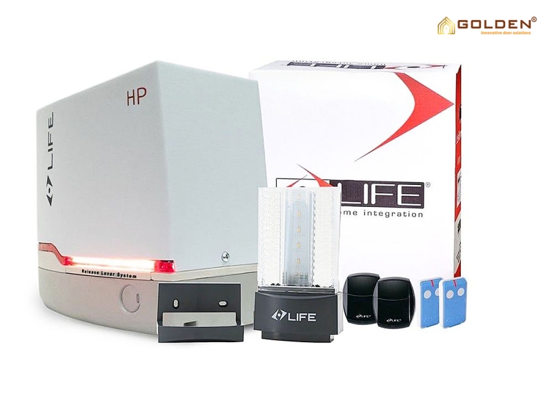 Cổng trượt tự động Life DEUS 4HP 400kg 24V nhập khẩu từ Ý