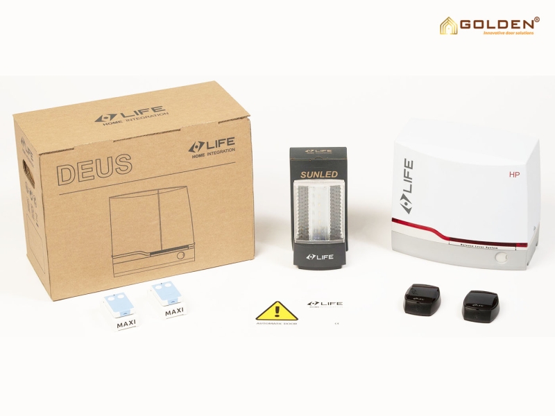 Cổng trượt tự động Life DEUS 6HP 600kg 24V nhập khẩu chính hãng