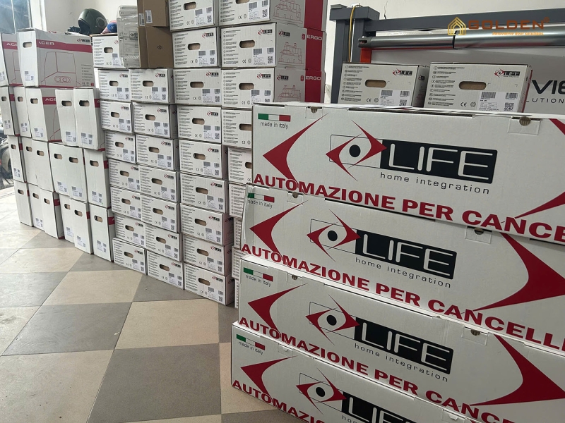 Cổng trượt tự động Life AC12R DL 1200kg tải trọng lớn