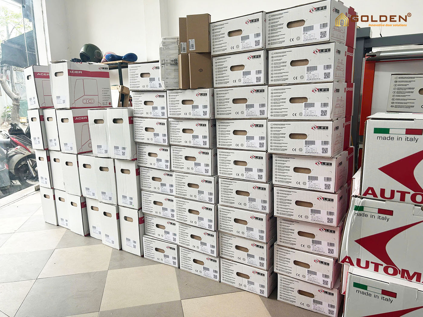 Cổng trượt tự động Life AC8R DL 800kg chính hãng, bảo hành 36 tháng