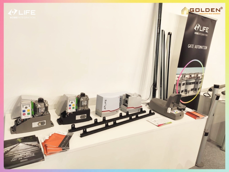 Cổng trượt tự động Life DEUS 4HP 400kg 24V nhập khẩu từ Ý